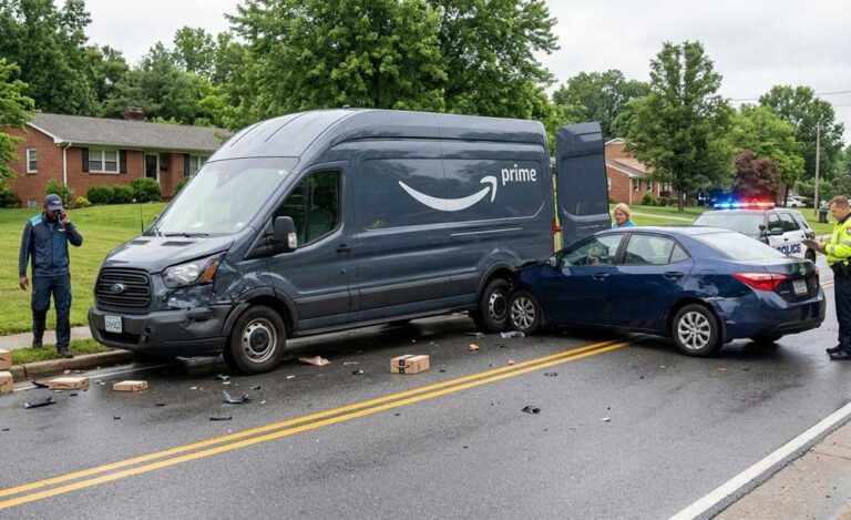 San Diego Amazon Delivery Van Accident Lawyer | Ray Padilla